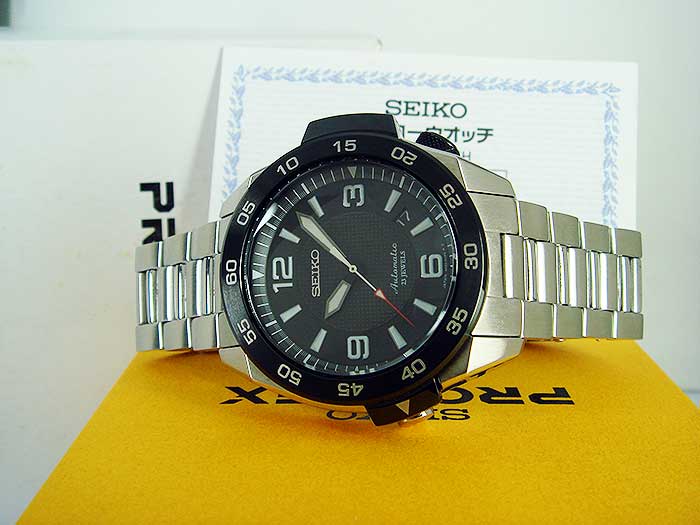 JW Horological Gallery Seiko Prospex Automatic Date Field Watch With 
